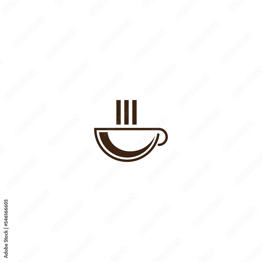 Coffee cup vector illustration for icons, symbols and logos. suitable ...