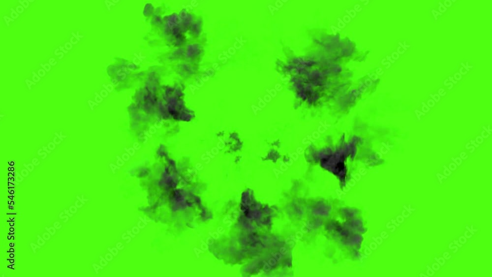 The explosion of a military explosives or flammable with a strong smoke ...