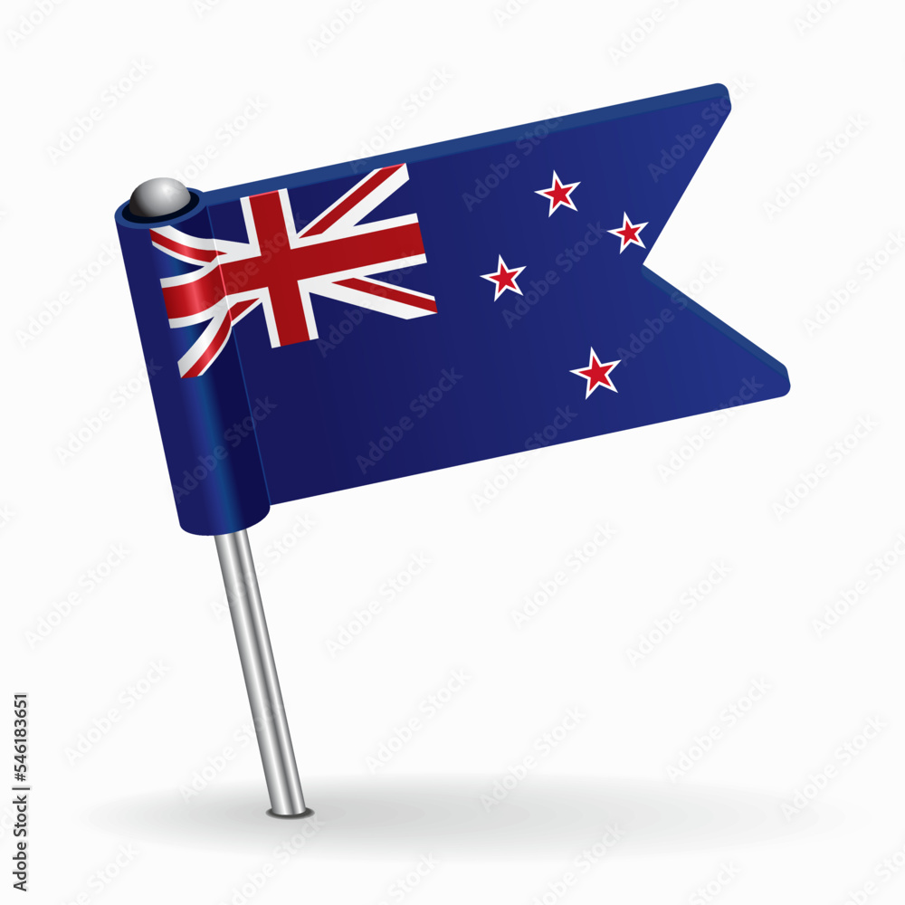 New Zealand flag map pointer layout. Vector illustration. Stock Vector ... New Zealand flag map pointer layout. Vector illustration. Stock Vector ...