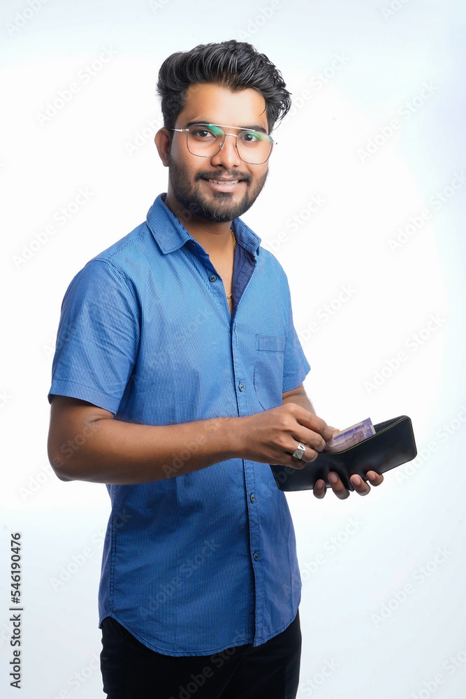 Asian Man Holding An Wallet On White Background With Copy Space ATM asian-man-holding-an-wallet-on-white-background-with-copy-space-atm