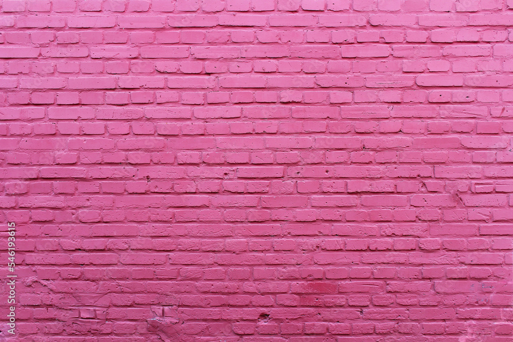 brick wall background red color for your goals in design. texture of ...