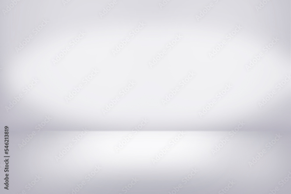Abstract gray studio gradient wall and floor background empty room with ...