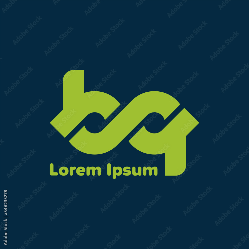 BG Initial Logo, Minimalist Modern Logo Vector Desig,n BG Letter ...