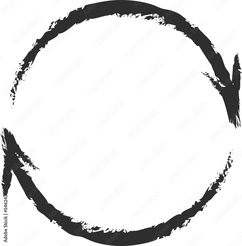 Sketchy grunge arrows vector illustration. White twisted and curled ...