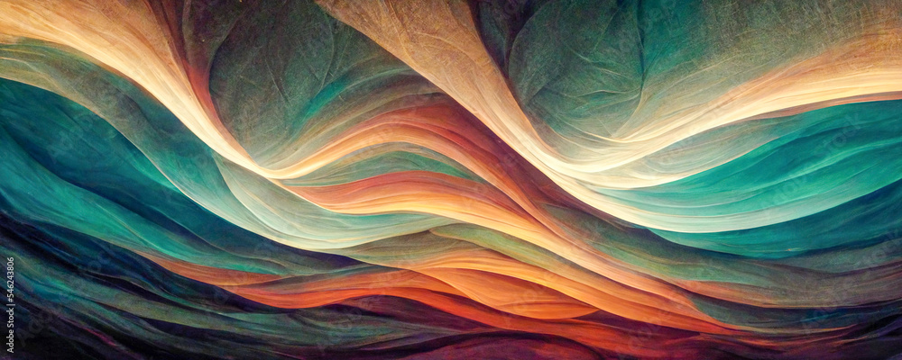 Abstract lines and wavy forms as wallpaper header background Stock ...