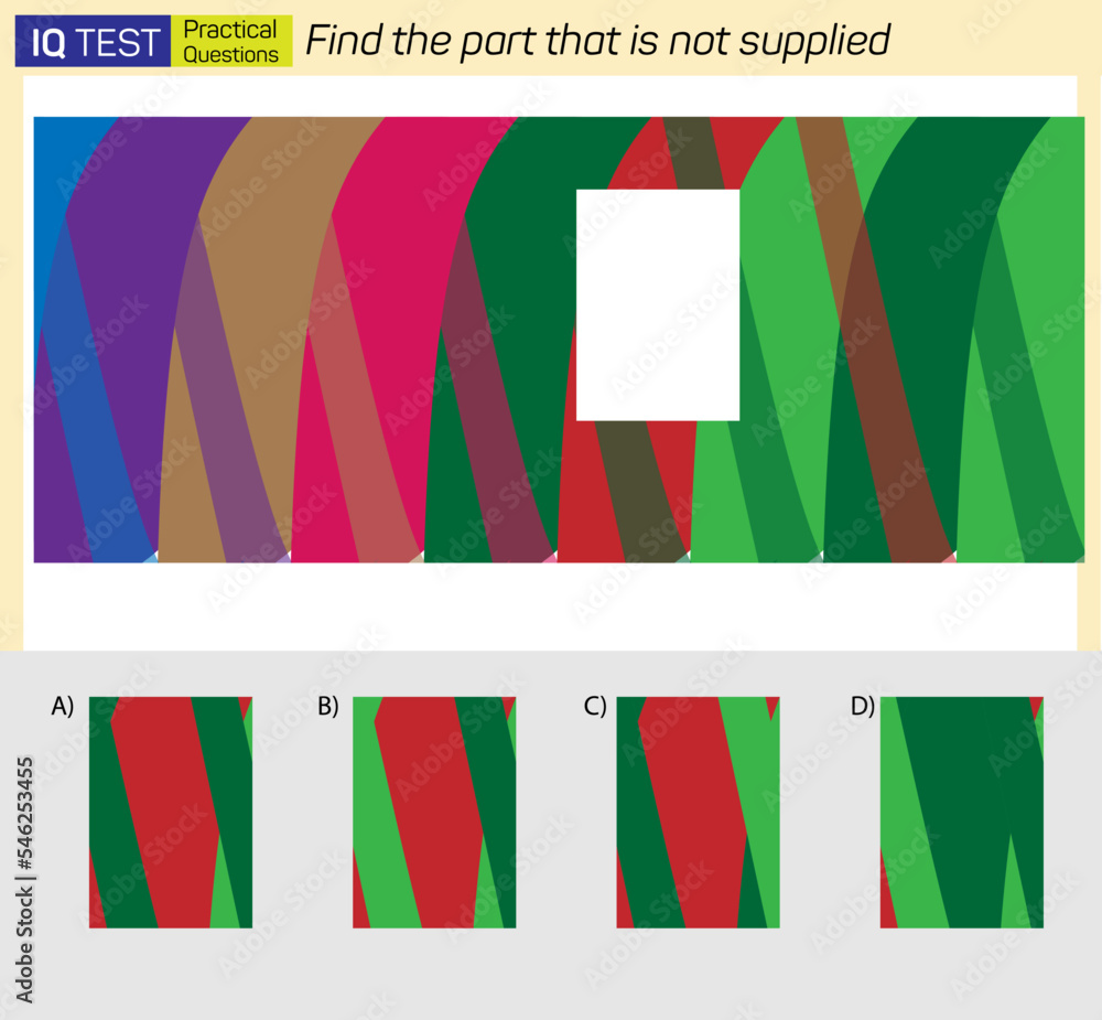 Visual intelligence questions IQ TEST, visual intelligence questions ...