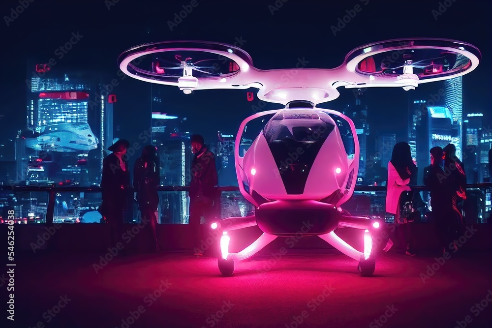Urban air mobility, air taxi, UAM, Passenger Autonomous Aerial Vehicle ...
