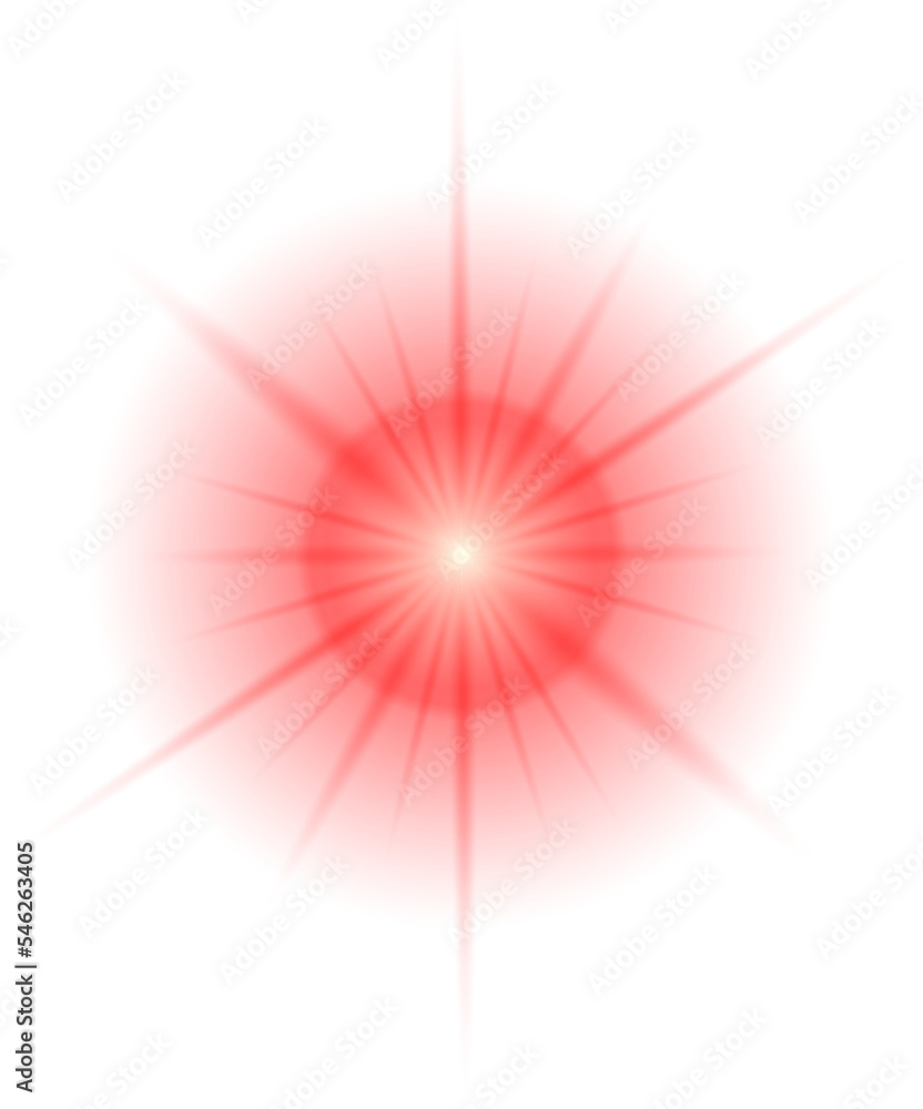 lens flare red light effect Stock Illustration | Adobe Stock