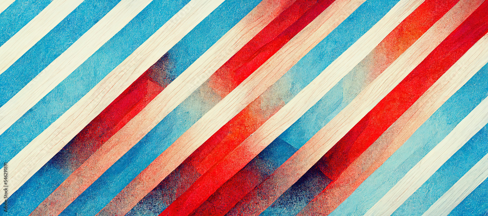 abstract diagonal wallpaper background with blue, red and white colors ...