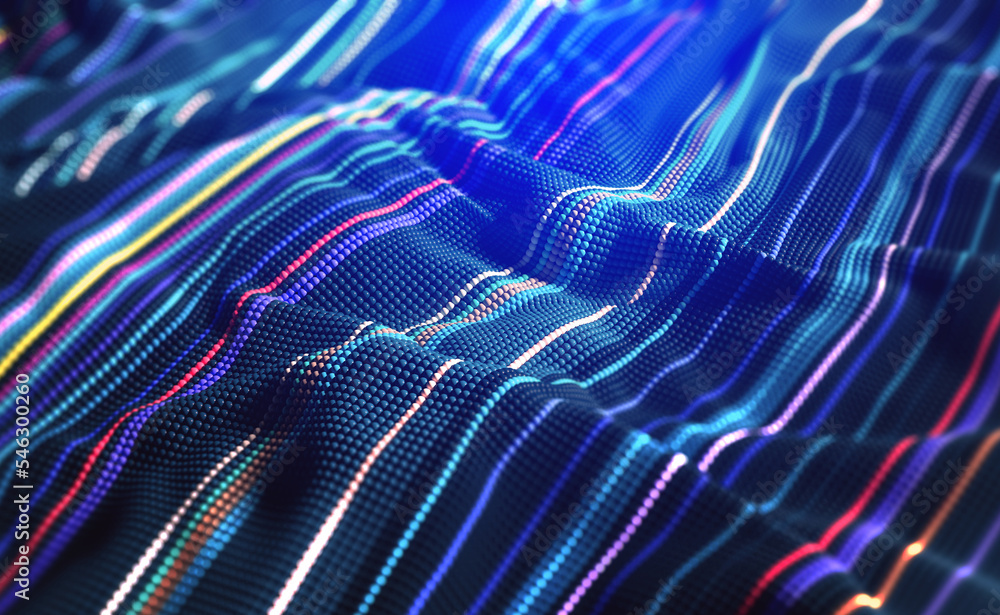 Chaos sounds, particle fragmentation, current data. Strings of ...