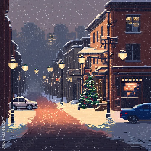 City Pixel Art Tumblr