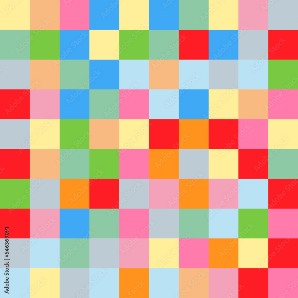 Special 8 bit background in multiple colors Stock Vector | Adobe Stock