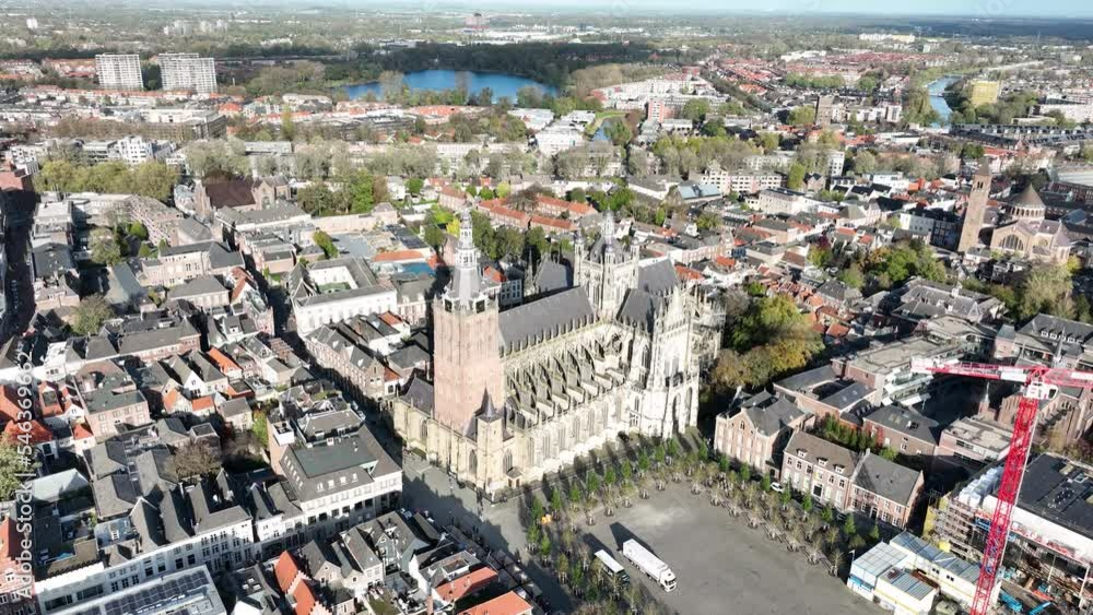 sHertogenbosch, Sint Janskathedraal and the parade square, city ...