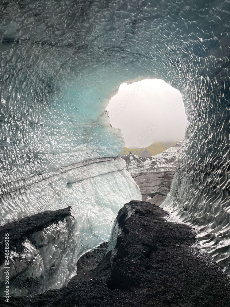 Katla ice cave Iceland Stock Photo | Adobe Stock