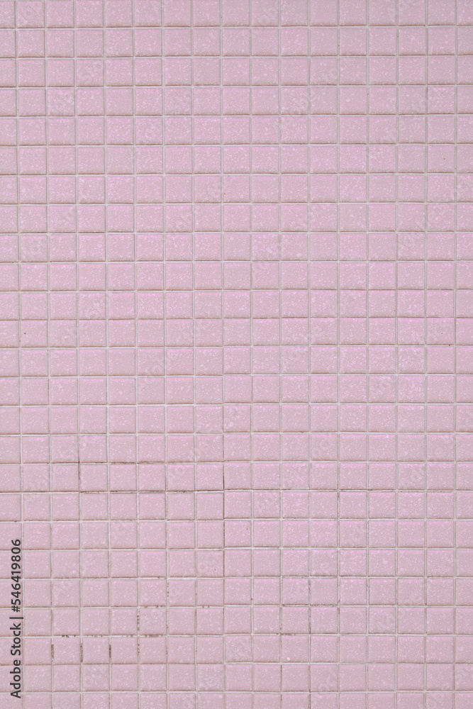 Pastel pink square tile background Stock Photo | Adobe Stock