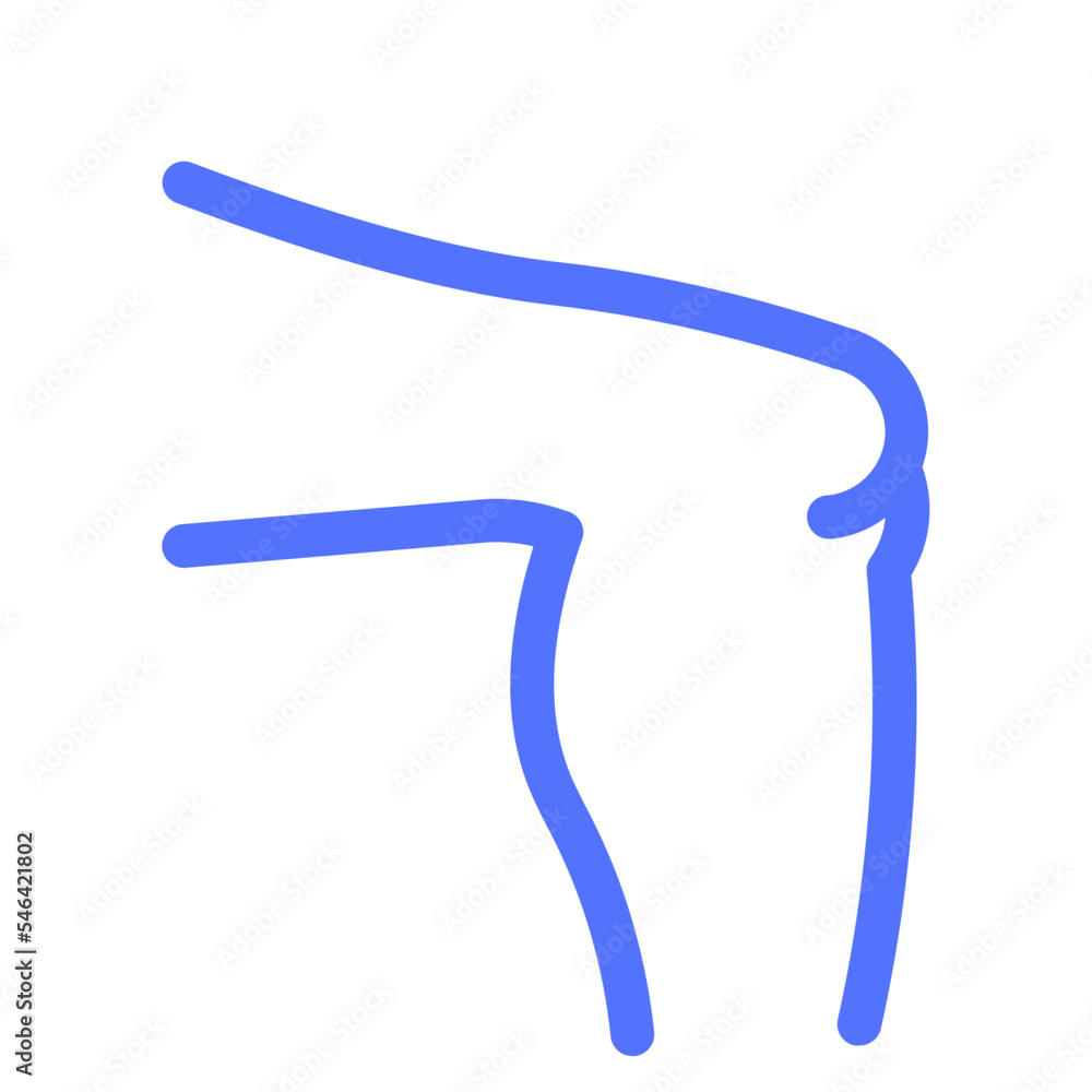 Keen Anatomy Body Parts Icon Stock Vector | Adobe Stock