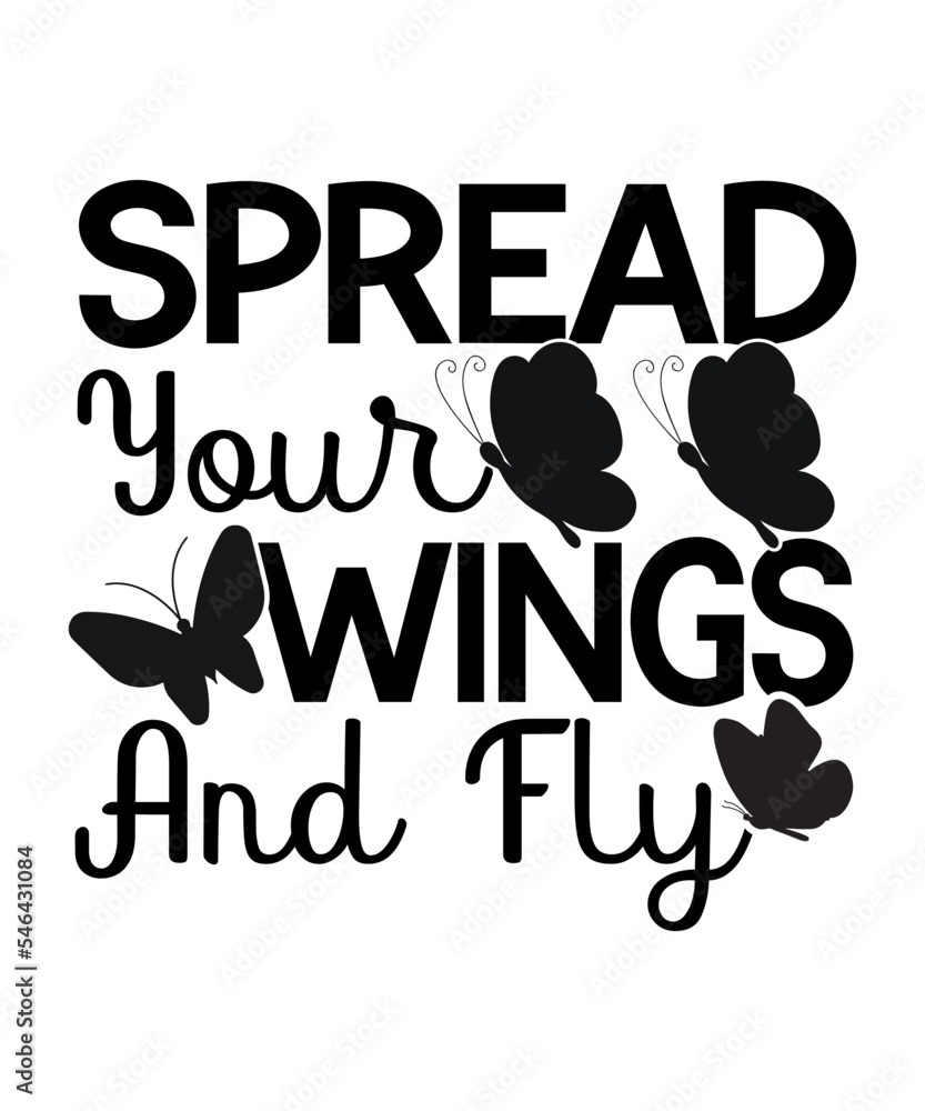 Simple Butterfly SVG, Split Monogram SVG, Butterfly Vector, Butterfly ...