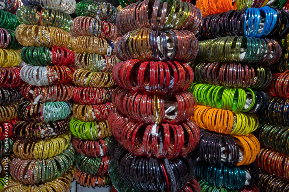 Beautiful Rajasthani Bangles being sold at famous Sardar Market and ...