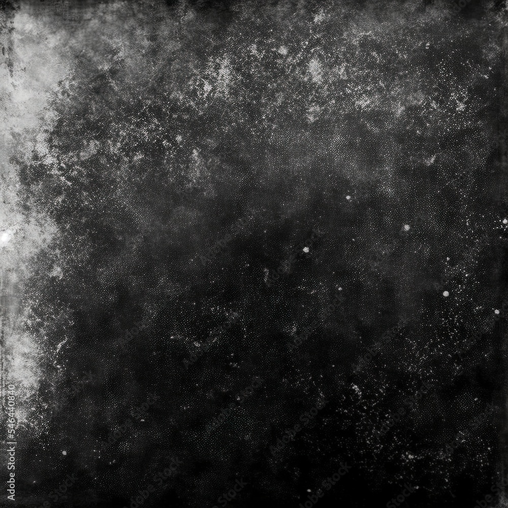 Dust scratches overlay. Old film texture. Black aged screen with white ...