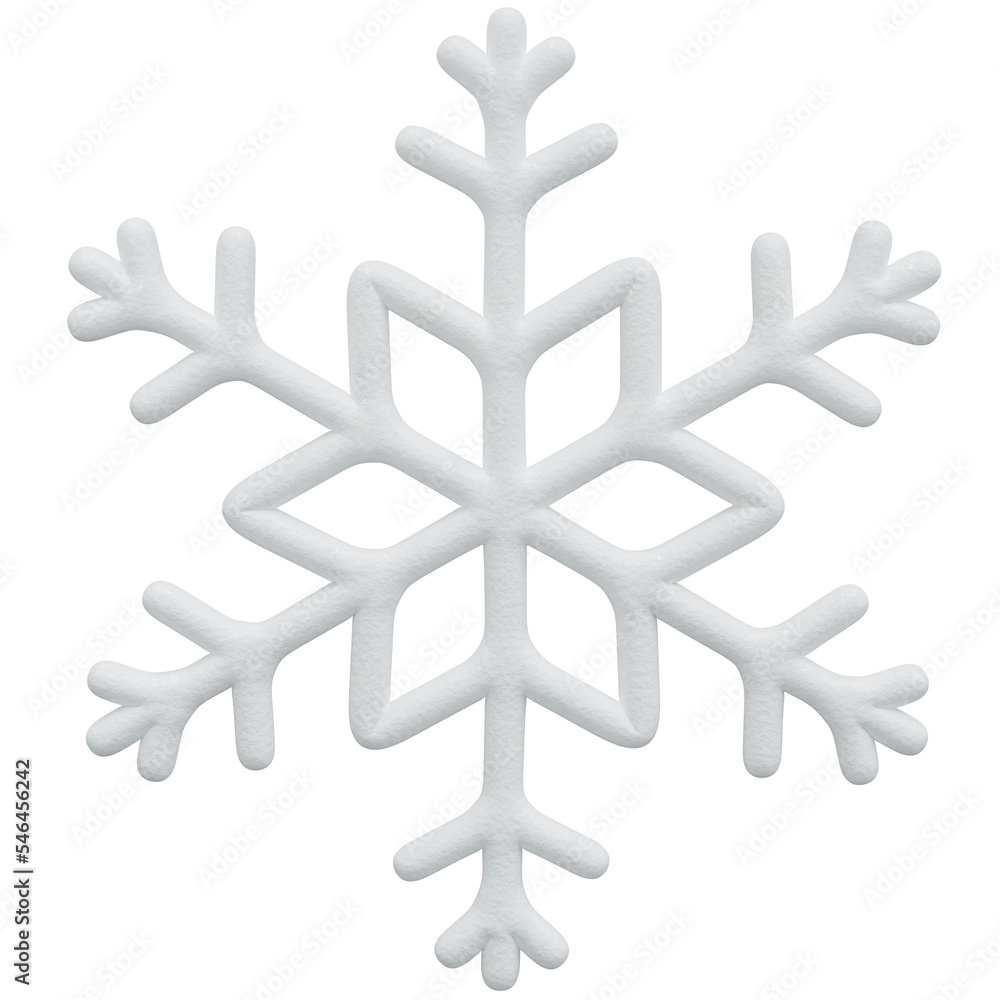 White Snowflake Clipart Clear Background
