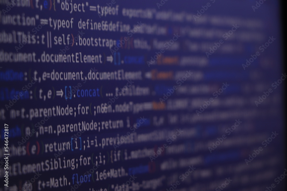 Html5 Main Menu In Code Editor For Website Development Implementing Seo Concepts For Better