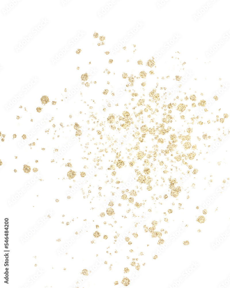 Gold splatter, isolated png transparent background graphic element ...