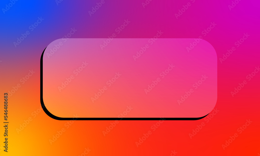 instagram color gradation template background with glass blur effect ...