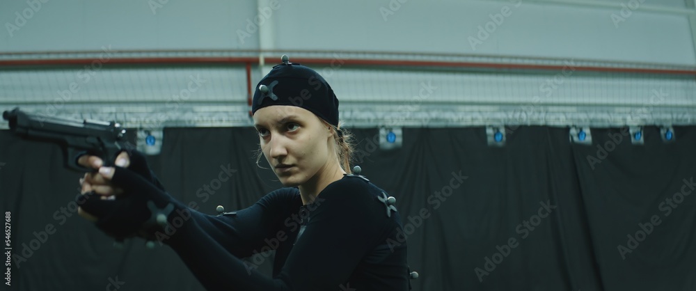 Shooting Gun Moving Animation