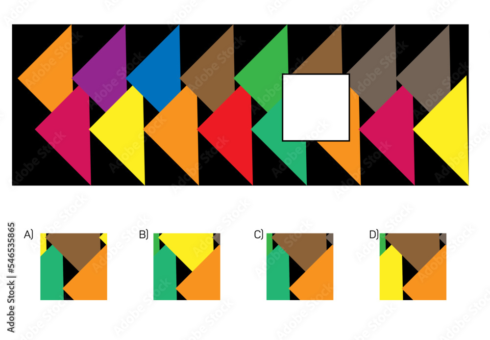 Visual intelligence questions IQ TEST, visual intelligence questions ...