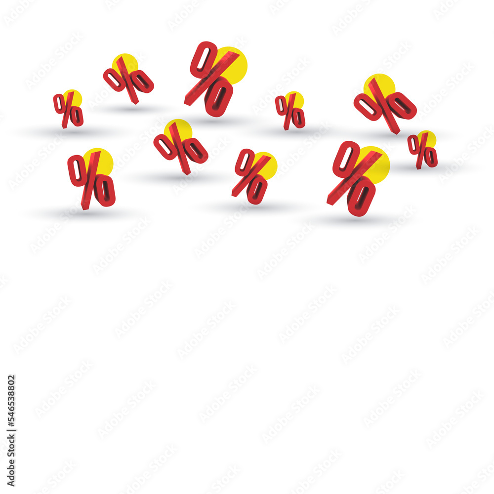 Discount icon png. Percentage icon in 3D format Png or transparent ...