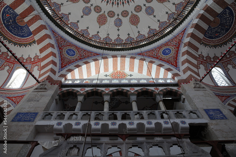 Atik Valide Mosque and Complex, located in the Istanbul district of ...