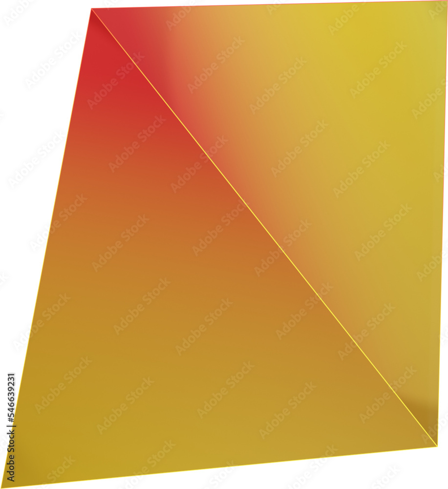 3D Floating Isolated Render Triangle Shape Wallpaper Design Stock ...