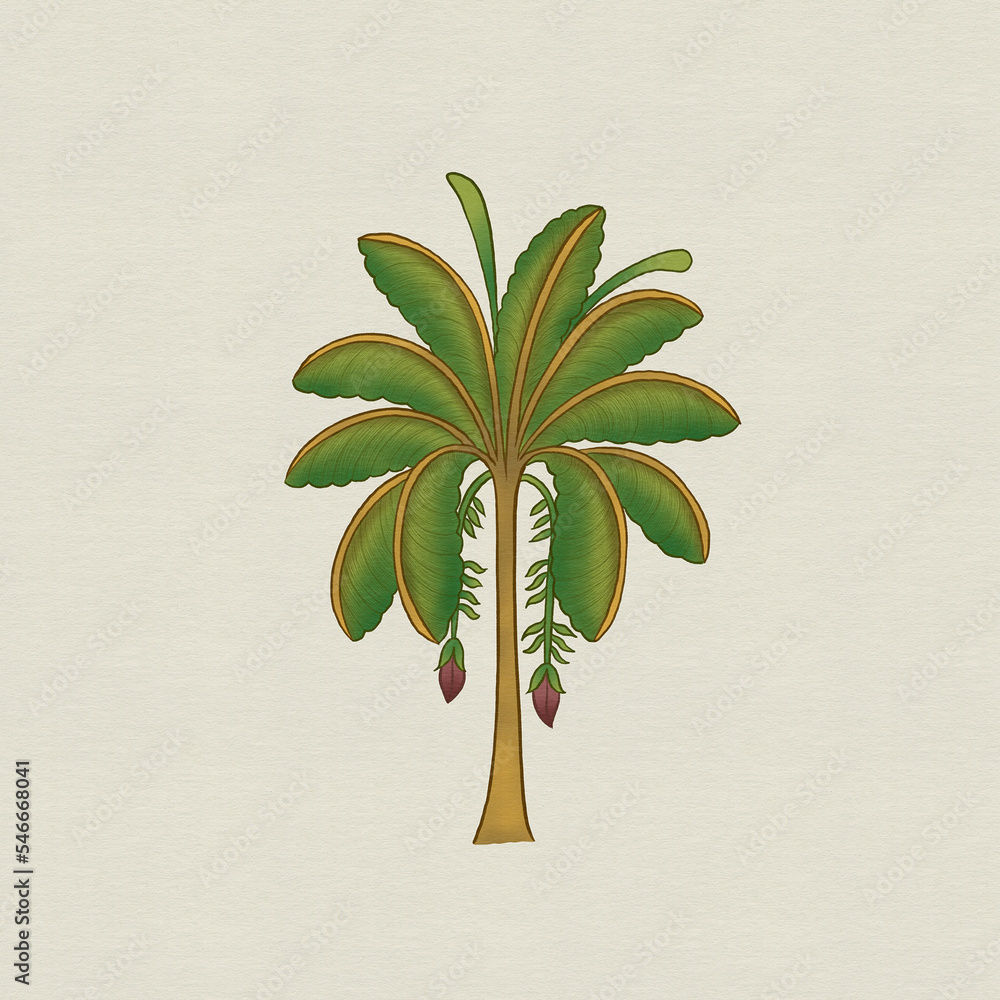 Ilustração do Stock: Indian Traditional Rajasthani miniature painting ...