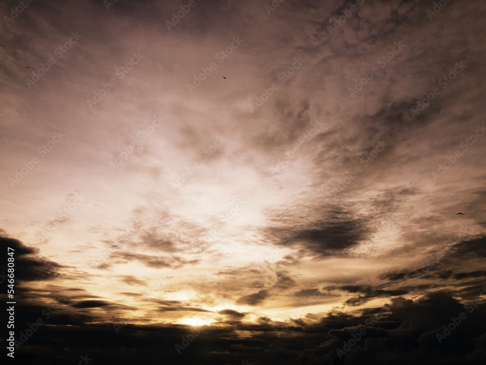 Beautiful sunset Stock Photo | Adobe Stock