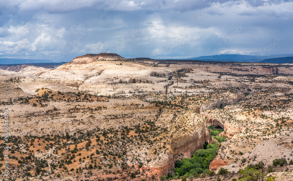 The Hogback overlook on the Utah Scenic Byway 12 - Grand Staircase ...