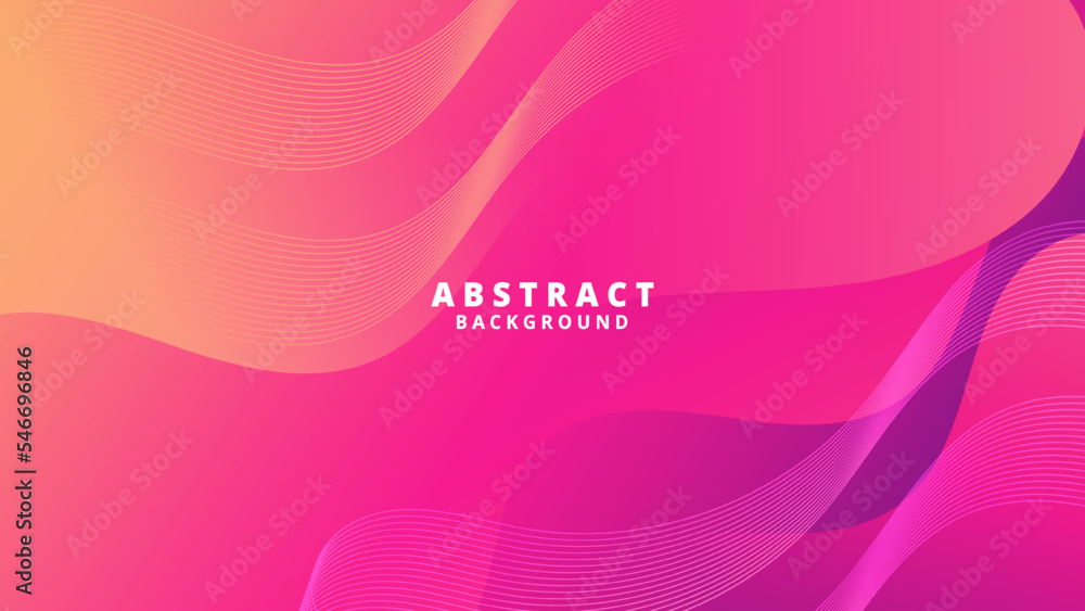 Abstract Pink liquid background. Modern background design. gradient ...