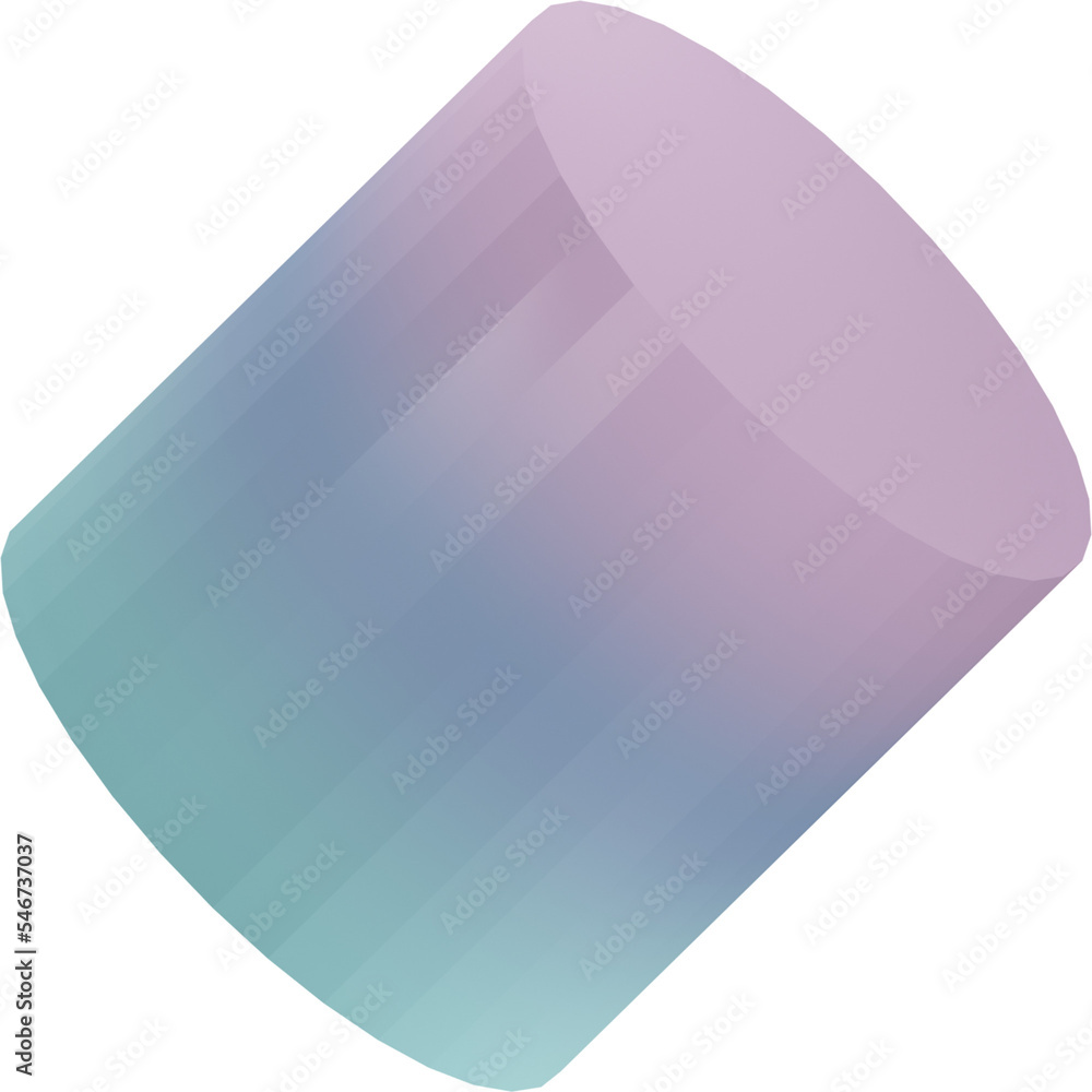 3D Floating Isolated Render Cylinder Shape Wallpaper Design Stock ...