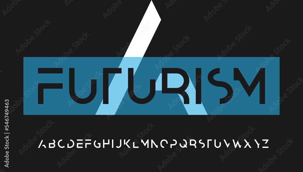 half cut calligraphy capital alphabet letter logo design Stock Vector ...