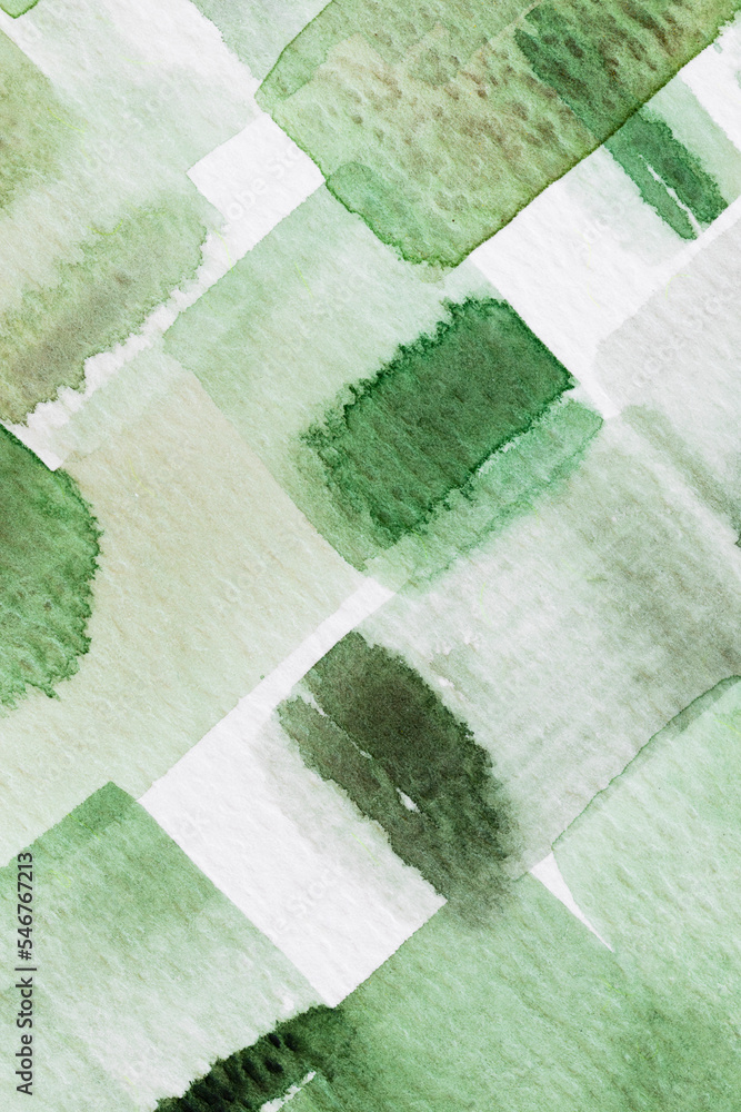 Green watercolor background Stock Photo | Adobe Stock