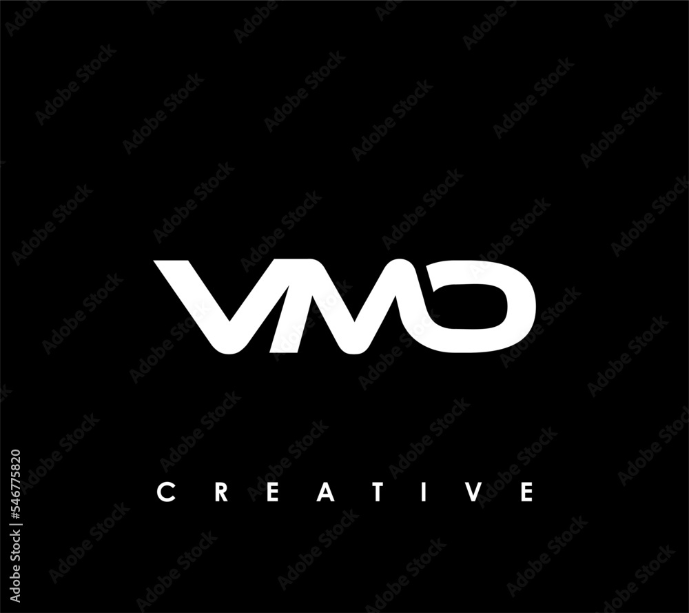 VMO Letter Initial Logo Design Template Vector Illustration Stock ...