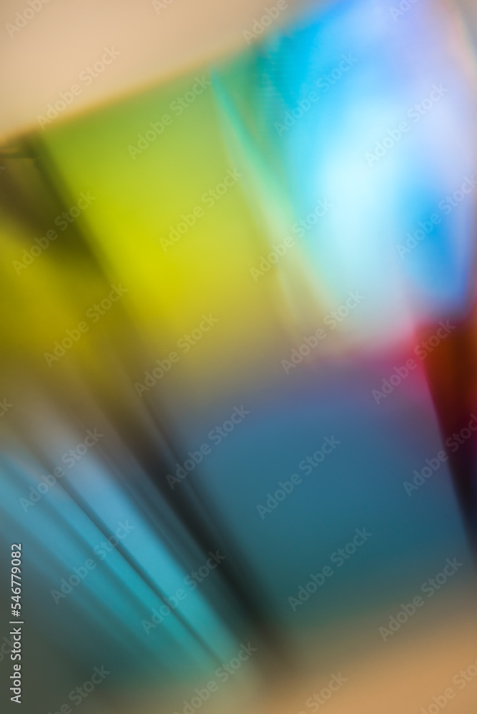 Cool and playful light reflections in a prism. Stock Photo | Adobe Stock