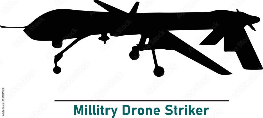 military drone striker icon vector file fully editable and scaable ...
