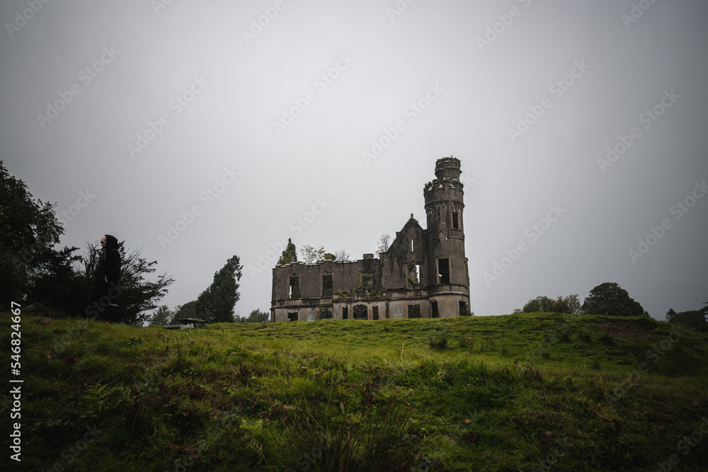 Ardtully House, Kenmare, County Kerry Ireland It was burnt in 1921 ...