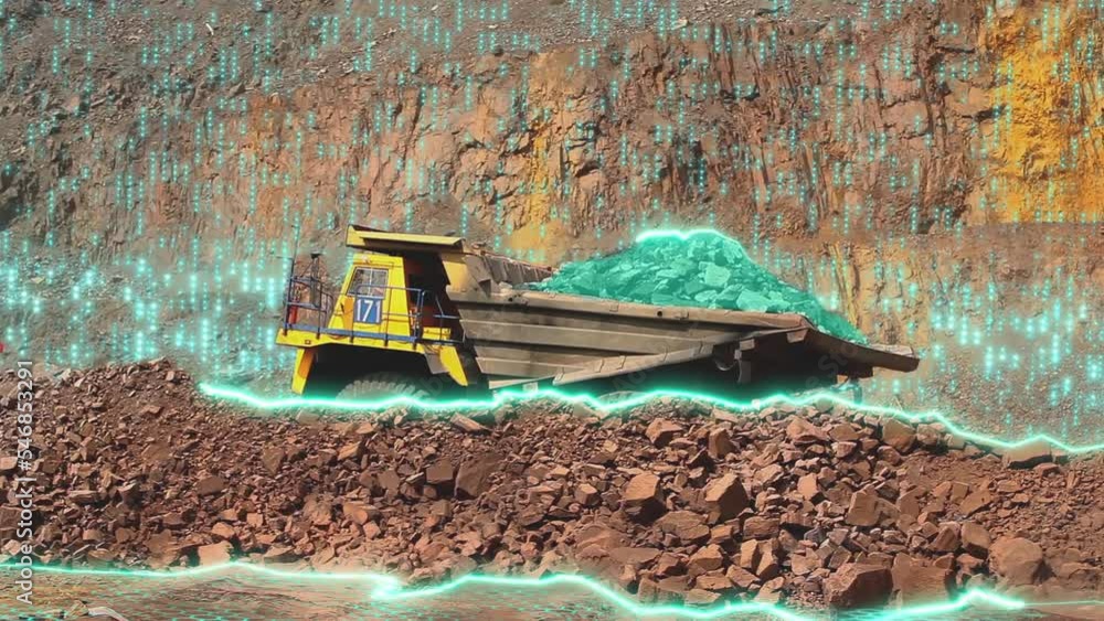 Artificial intelligence road scanning. Visualization of the work of ...