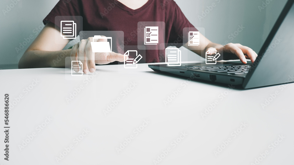 Document Management System DMS, Online document database management ...