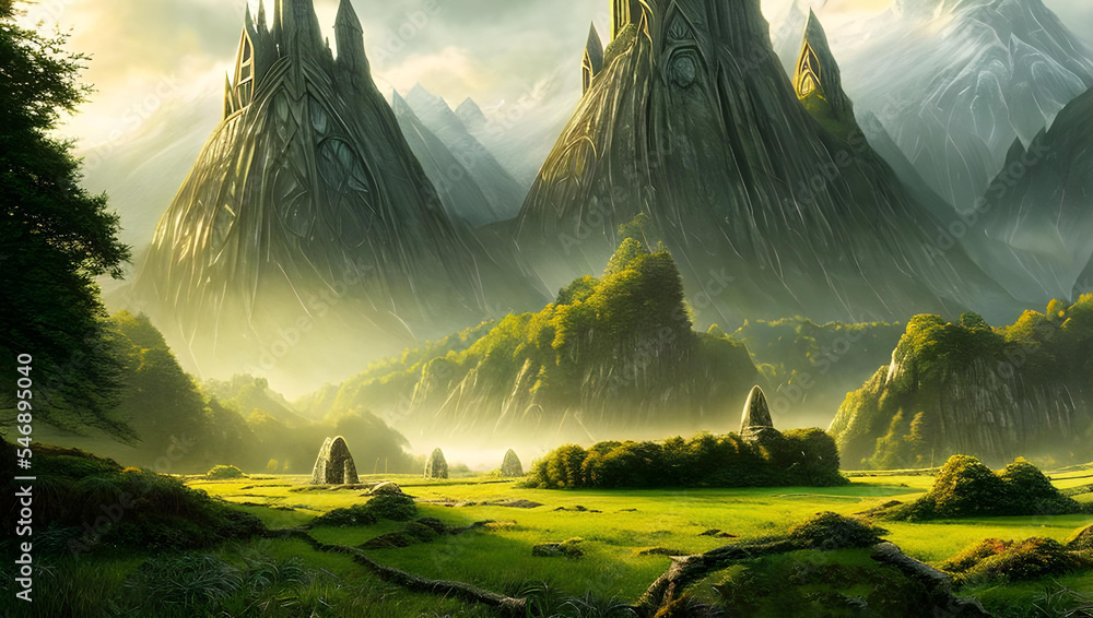Fantasy Landscape Concept Art