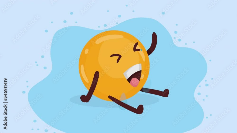 sad emoji crying comic character Stock Video | Adobe Stock