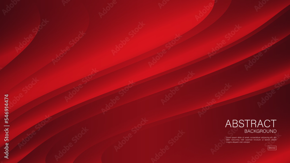 Red abstract background, wave vector, Geometric vector, Minimal Texture ...