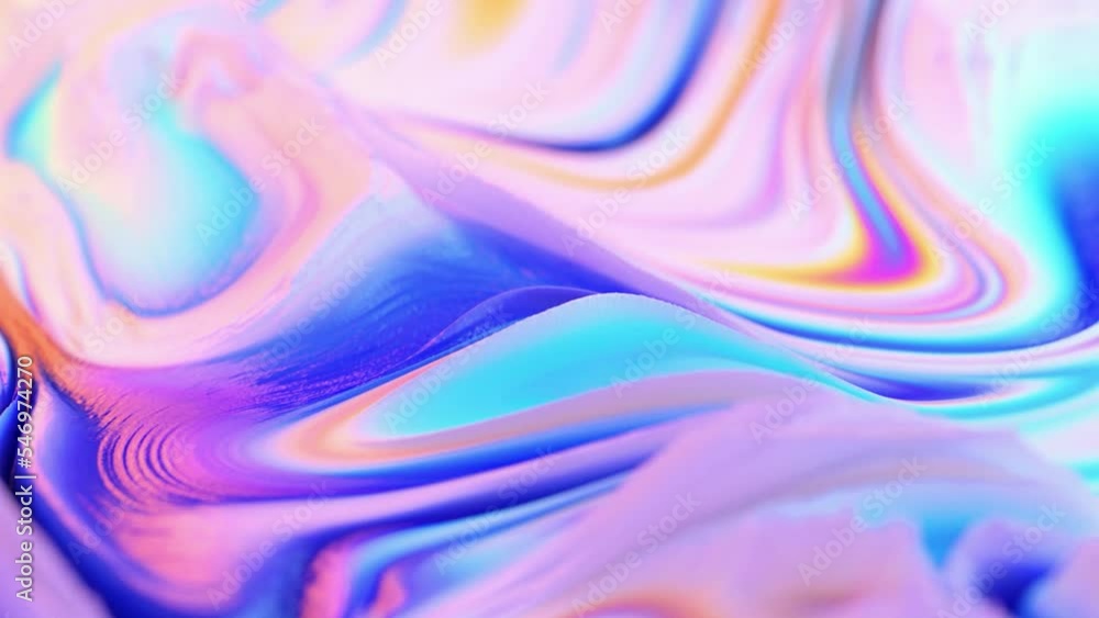 Video Stock Creative 4k Motion design of 3d background with Neon Colors ...