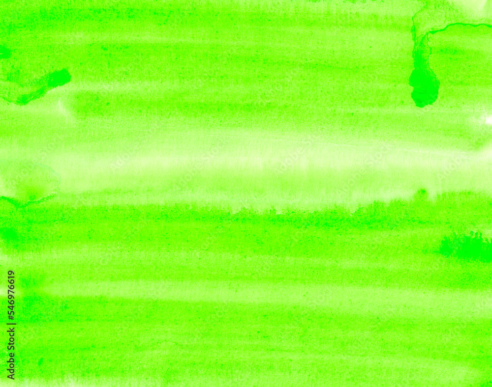 hand drawn green watercolor background.Summer spring green background ...